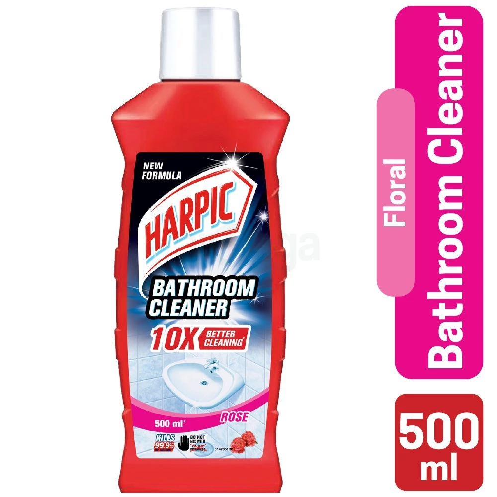 Harpic Bathroom Cleaning Liquid Rose 500ml